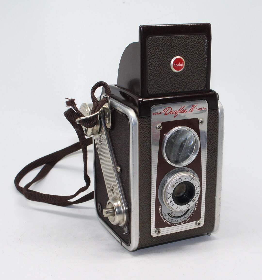 Kodak Duaflex IV Pseudo TLR 620 Roll Camera With Bag UK Art Deco Style ...