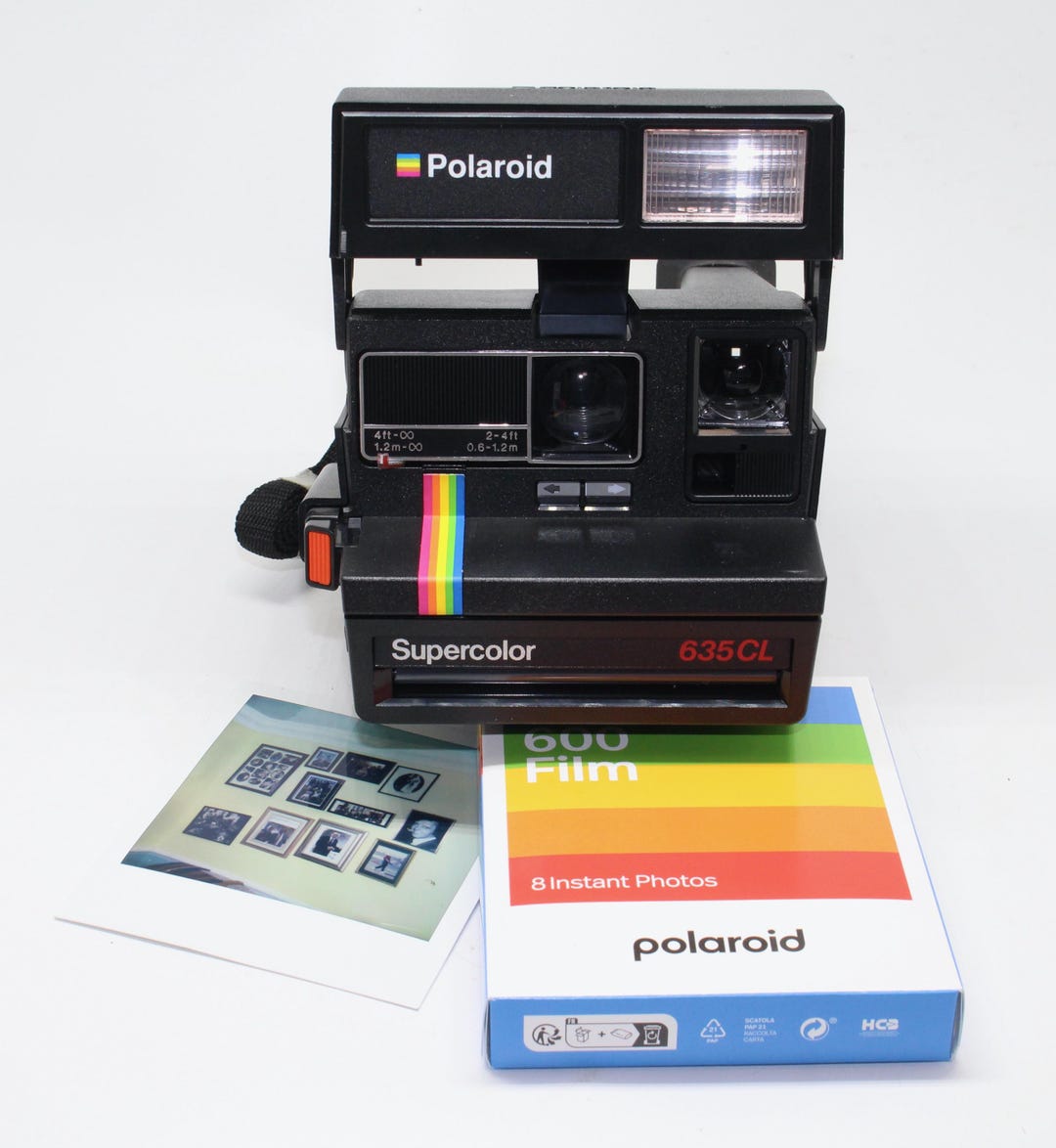 Polaroid Supercolor 635 CL Instant Camera With Brand-new Polaroid 600 ...