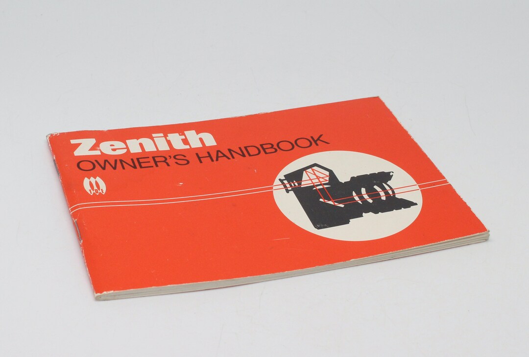 Original Zenith Owner's Handbook SLR 35mm Camera Manual / Instructions ...