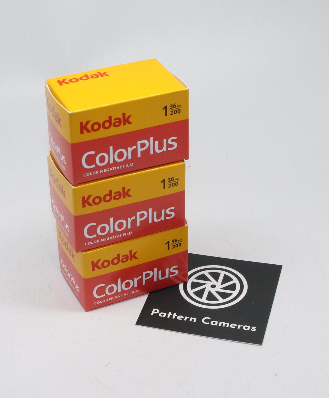 A Pack of Three Kodak Colorplus 200 35mm Colour Film Rolls With 36 ...