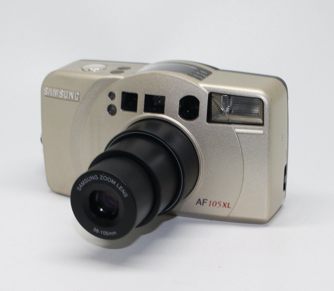 Samsung Fino 105xl: 35mm Film Compact Camera With Case - Etsy