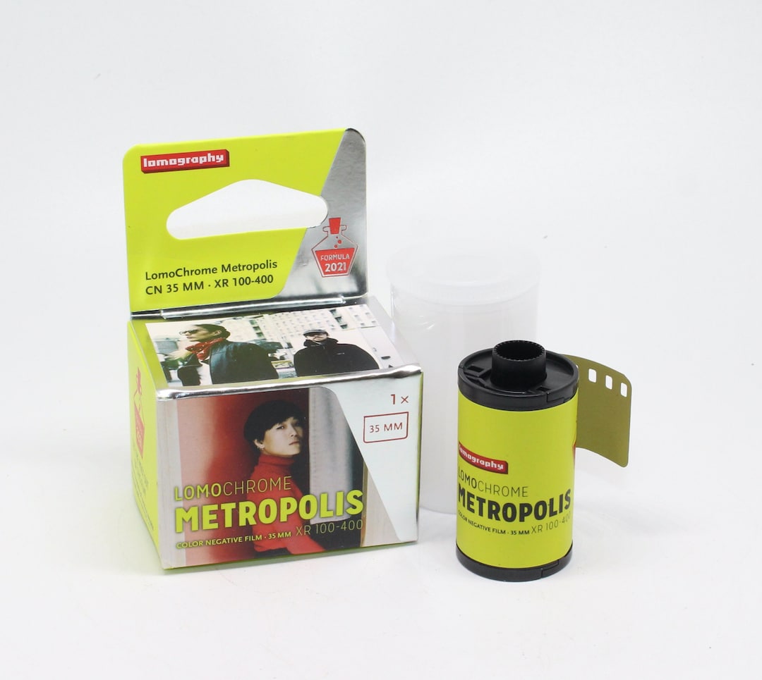 Lomochrome Metropolis 35mm Film ISO XR 100-400 - Brand-new Film ...