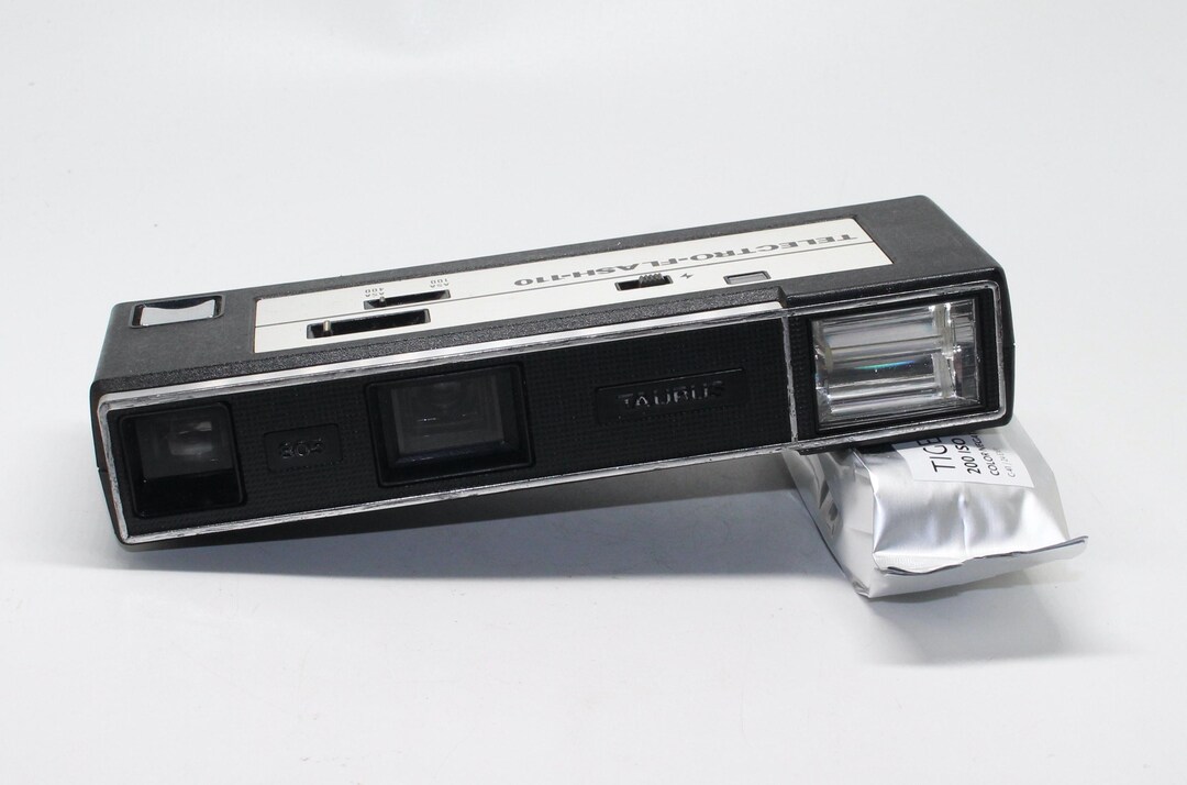 Vintage 1970s Taurus 805 Telectro-flash 110 Film Camera With New Film ...