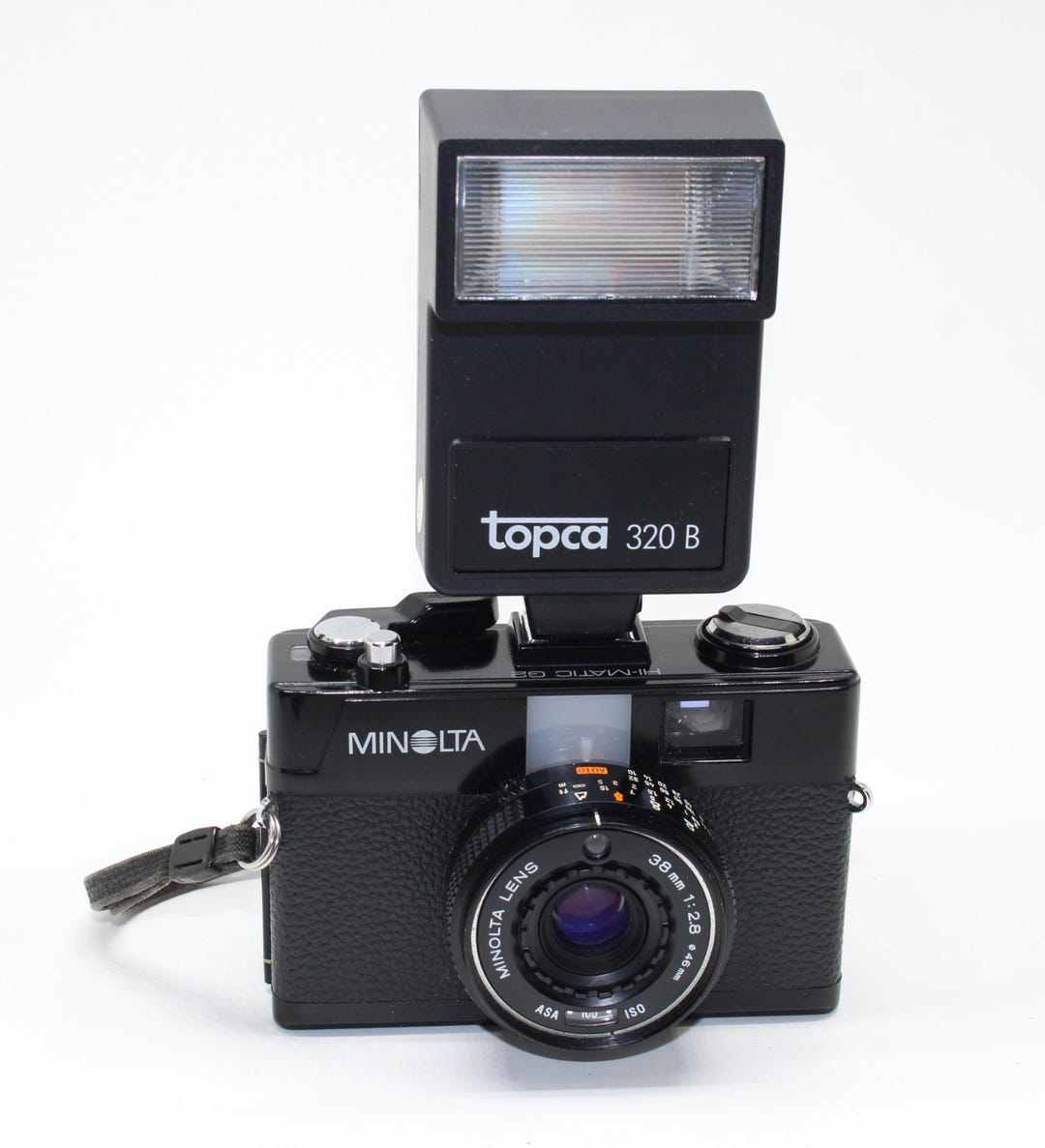 1980s Minolta Hi-matic G2 35mm Compact Camera With Flash - Tested and ...