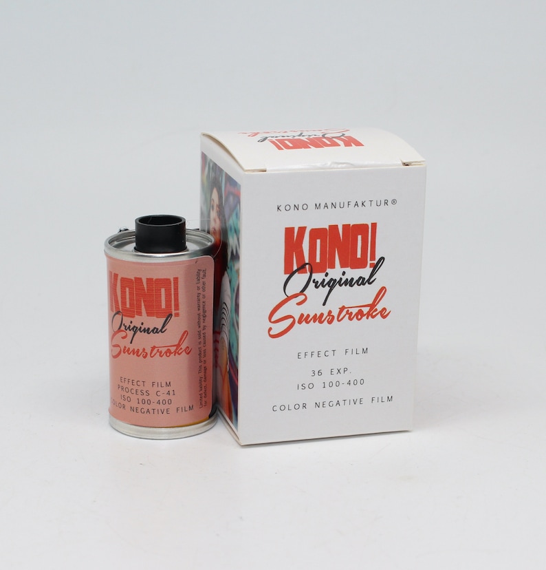KONO! Original Sunstroke 35mm Film: Light Leak Effect, 36 Exposures - Etsy