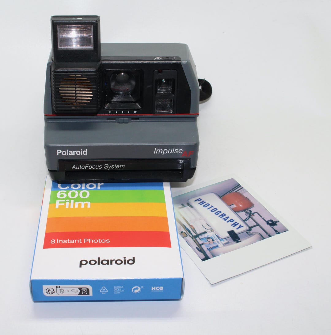 Polaroid Impulse AF - Auto-focus Instant Camera With Brand-new 600 Film ...