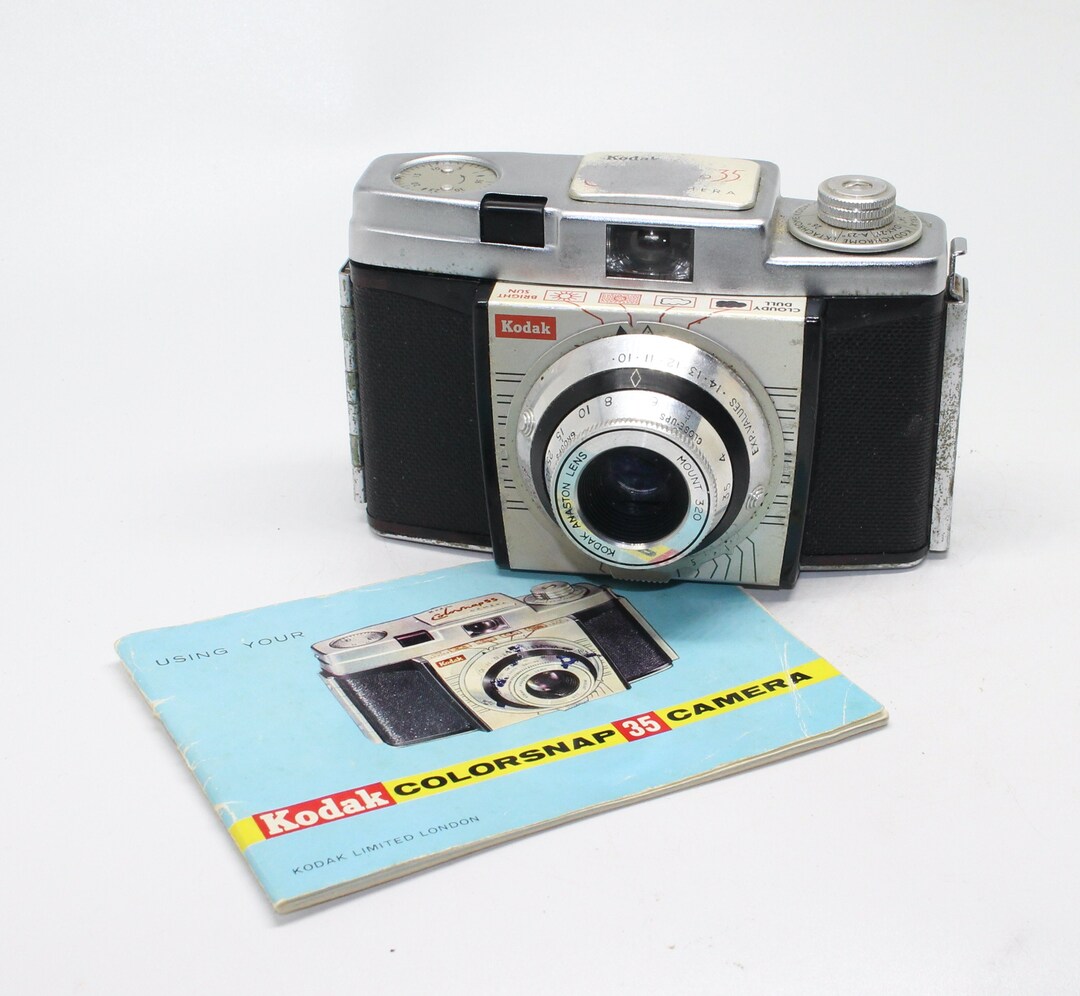 Kodak Colorsnap 35 Model 1 Camera With Printed Manual and Case 35mm ...