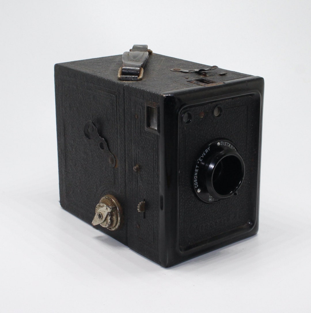 Coronet Every Distance Box 120 Film Camera With Case – Made in England ...