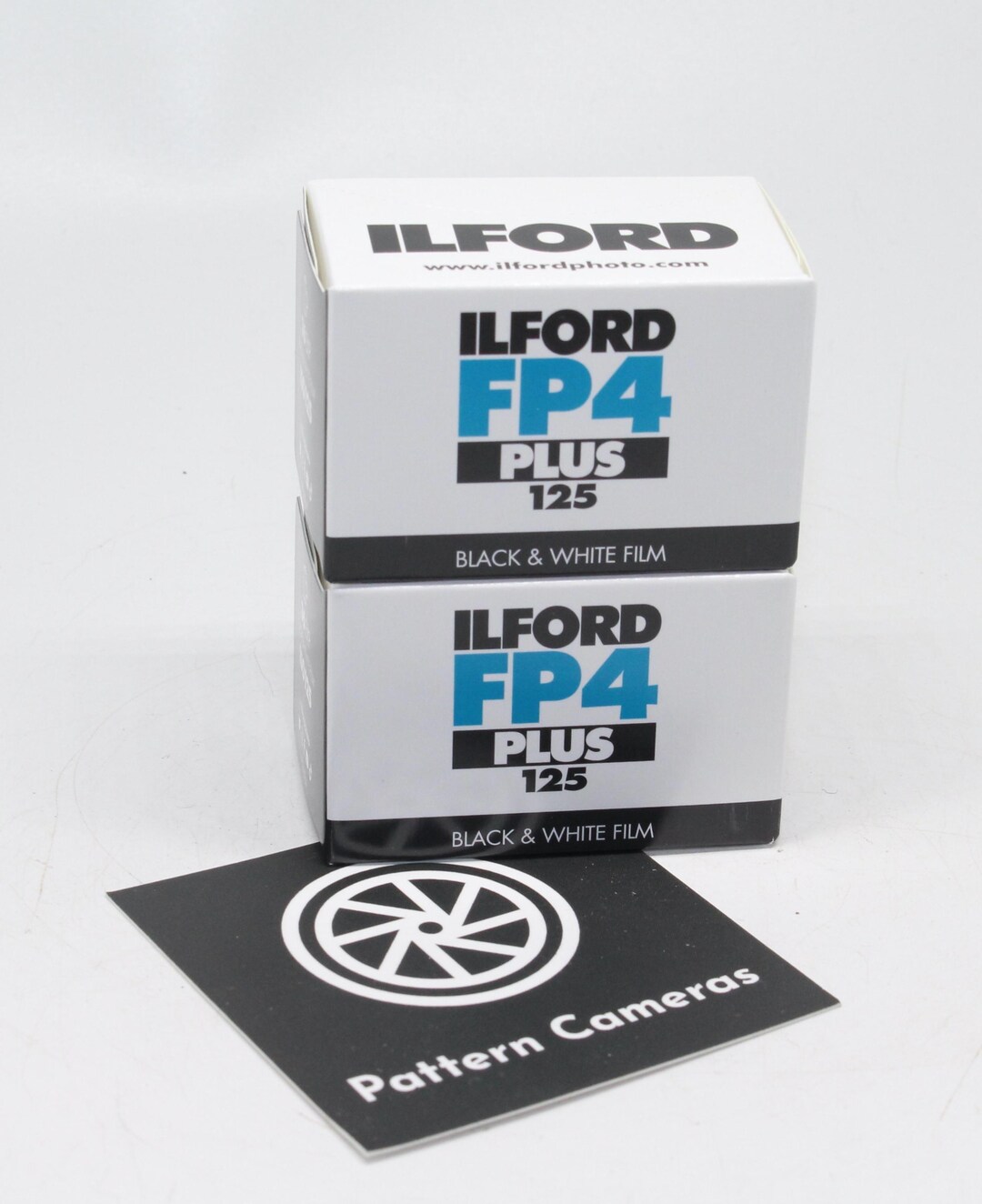 Two Rolls of ILFORD FP4 PLUS 35mm Black and White Roll Film ISO 125 - Brand New Stock - Long ...