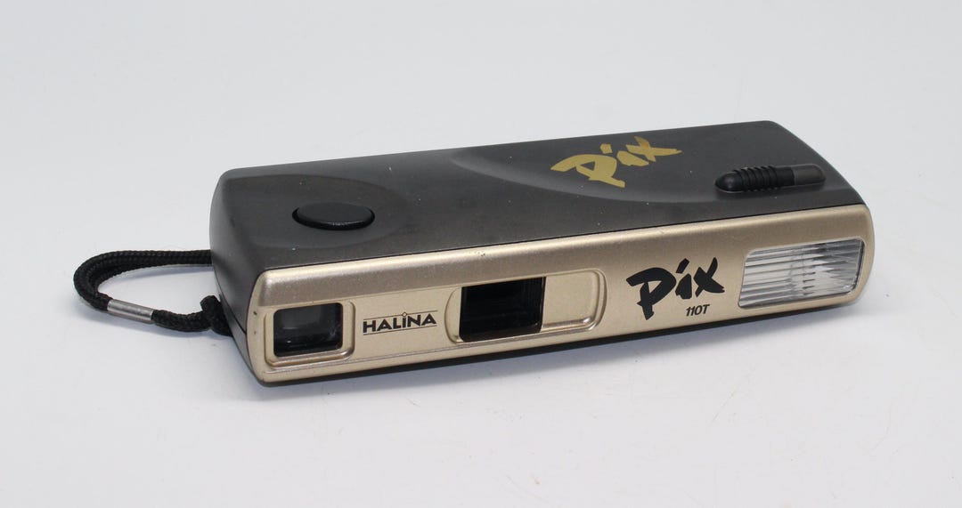 Halina Pix 110T Sub Mini Film Camera, Wrist-strap and New Lomography ...
