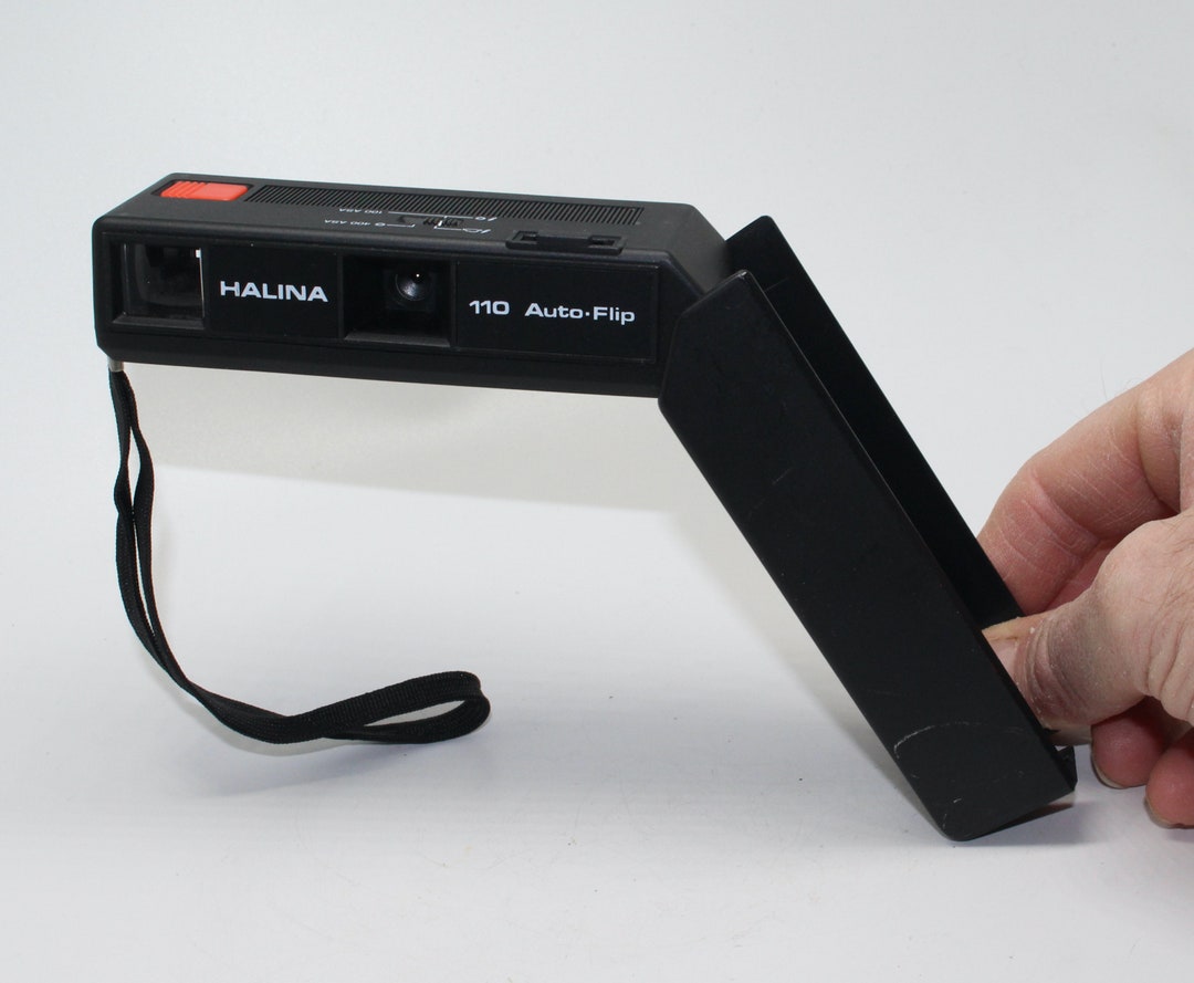 Halina Vintage 1980s Auto-flip Sub Mini 110 Film Pocket Camera With New ...