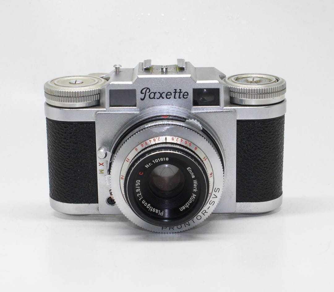 Braun Paxette 1a Viewfinder 35mm Camera With Extinction Exposure Meter ...