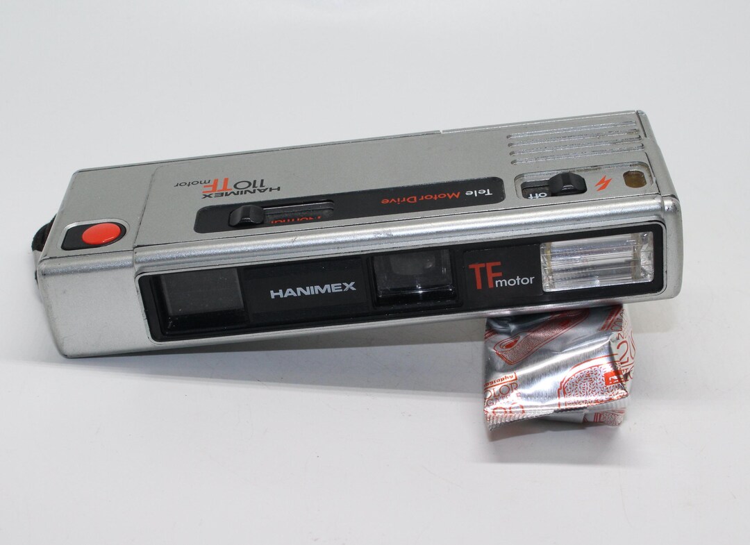 Hanimex Vintage 1980s 110 TF Motor Sub Mini 110 Film Camera With ...