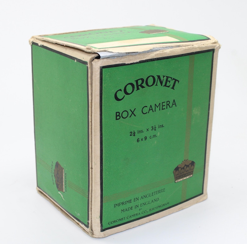 Vintage Coronet Model 020 Box Camera - 1930s English Film Camera - Etsy