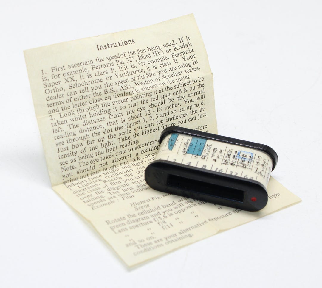 1930s Leudi UK 'lite' Extinction Meter With Box and Instructions - Etsy