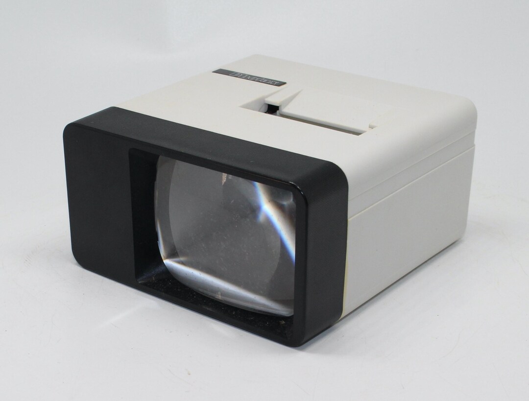 Photax Stellar 3 Picture Slide Viewer With Original Display Box - 1970s ...