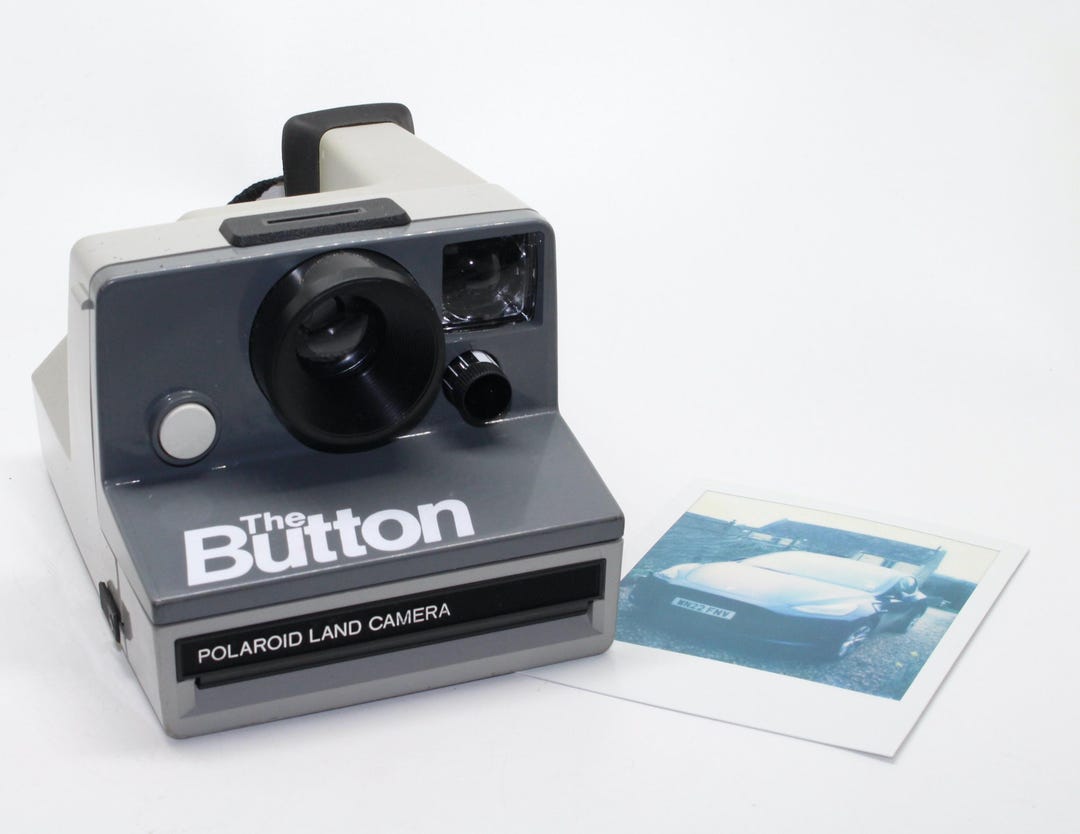 Polaroid the Button Instant Land Camera With Manual - Tested and Very ...