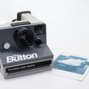 Polaroid the Button Instant Land Camera With Manual - Tested and Very ...