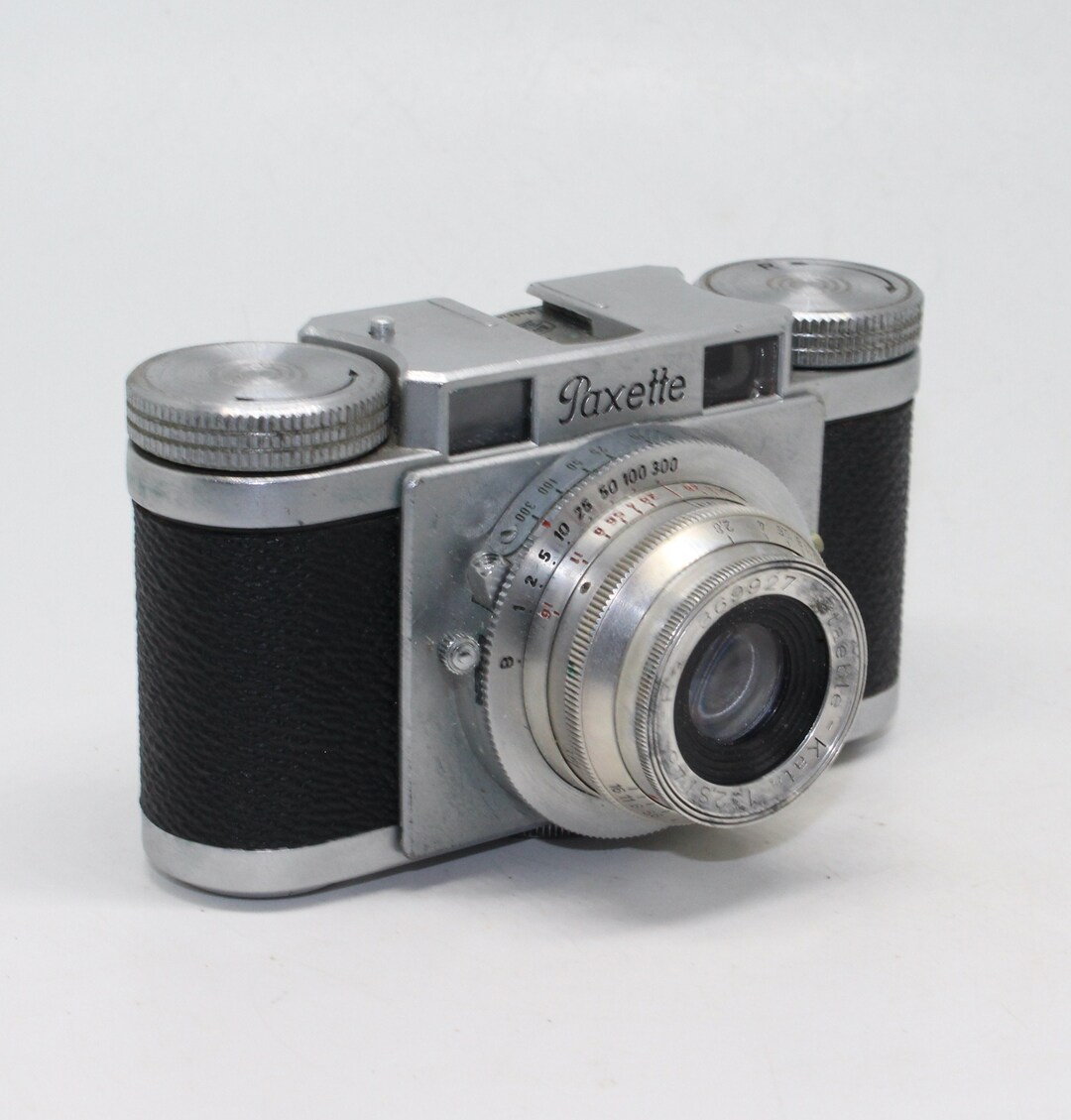 Braun Paxette version 1 Viewfinder 35mm Camera With Staeble Kata 45mm F ...