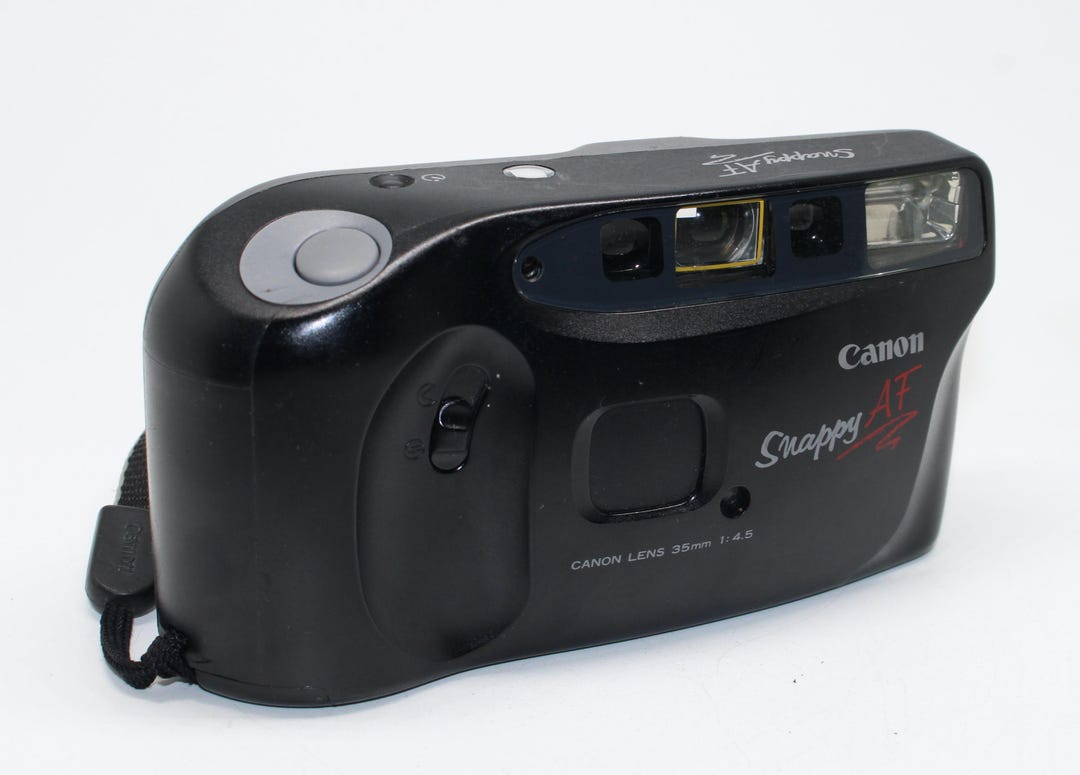 1980s Canon Snappy AF 35mm Film Camera With Case - Tested - Etsy