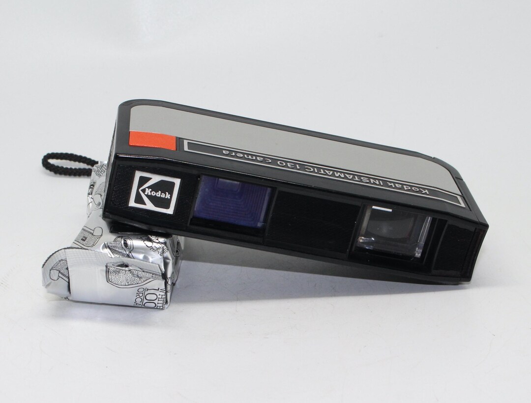 Kodak Instamatic 130 - 110 Film Pocket Camera With New Lomography Film ...