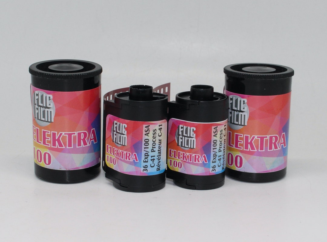 Flic Film Elektra Colour / Color Negative 35mm Film ISO 100 - Etsy