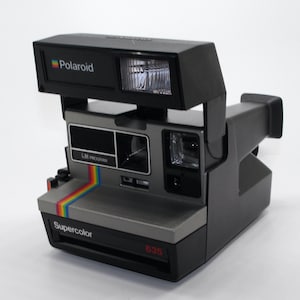 Polaroid Supercolor 635 Instant Camera With Pack of New Polaroid 600 ...