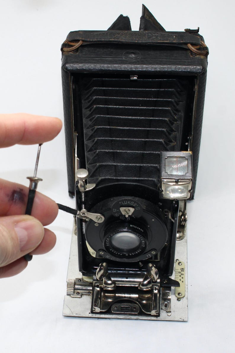 1910 Butcher Cameo 4x3 Plate Camera - Beck Mutar Anastigmat Lens and ...