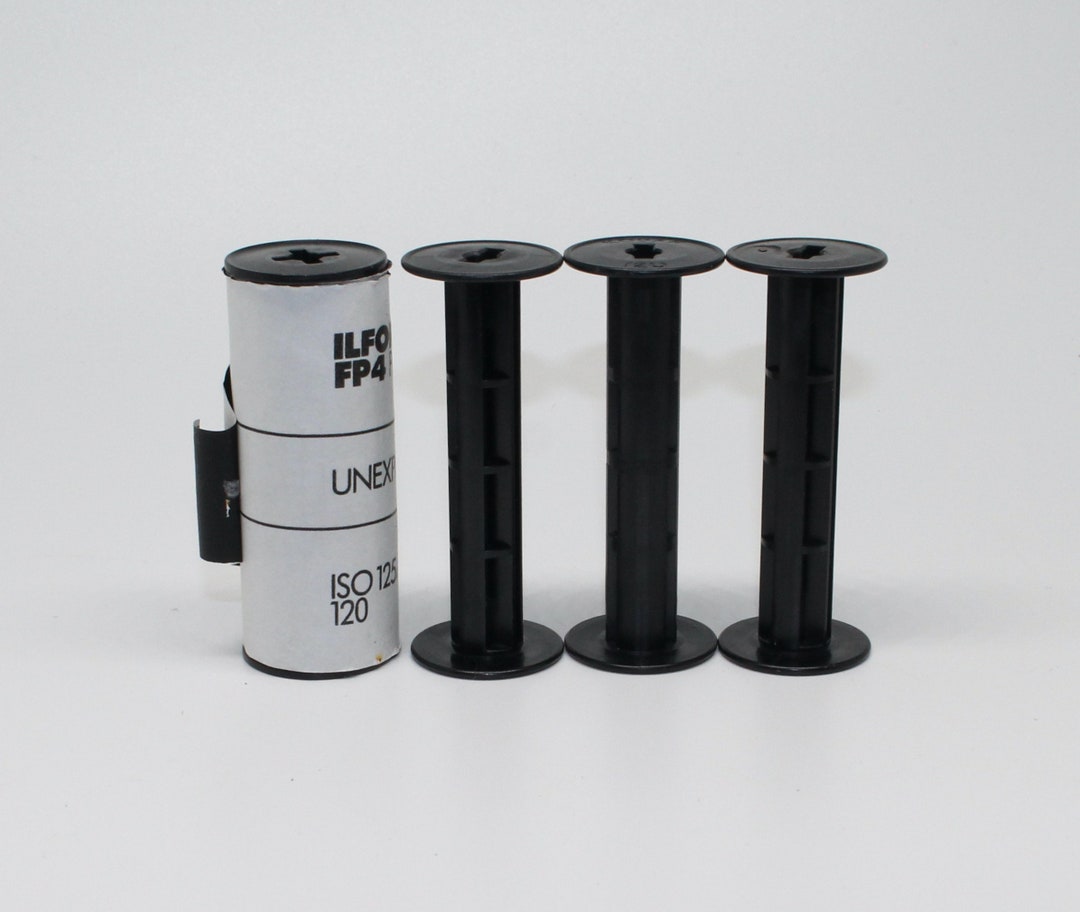 Four Vintage 120 Film Spools Hard to Find Perfect for Respooling Film ...