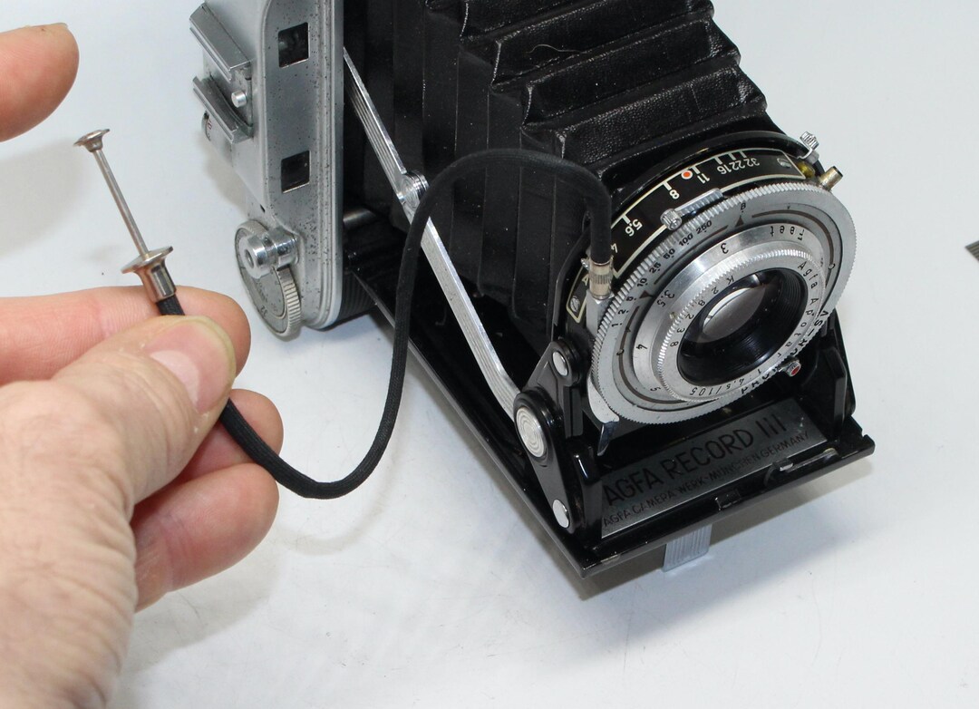 Vintage Injecting-style Cable Shutter Release With Screw-in Connector ...