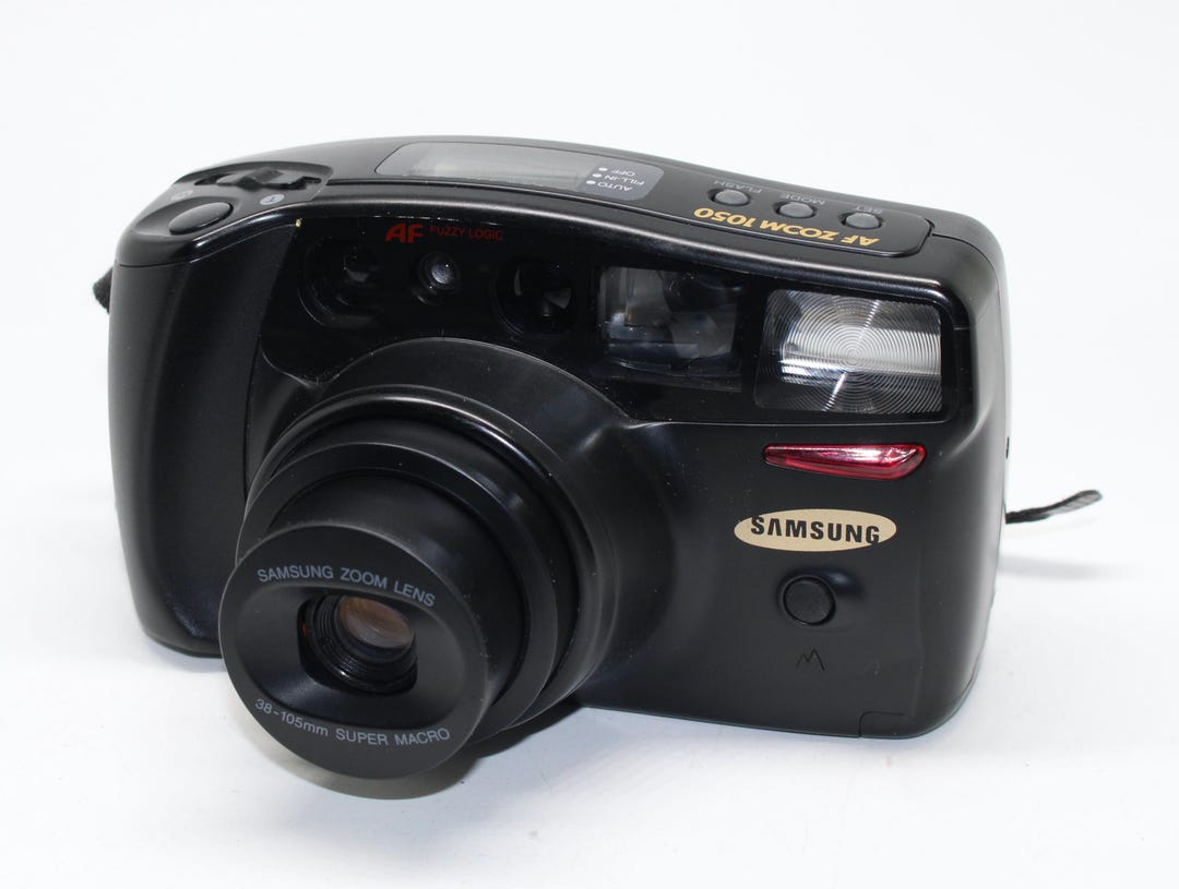 1990s Samsung AF Zoom 1050: 35mm Film Camera With Case - Tested & Working - Etsy