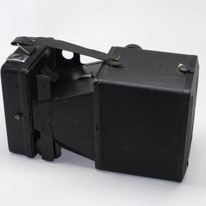 Ferrania Zeta Duplex 120 Film Viewfinder Box Camera With Carry Case ...