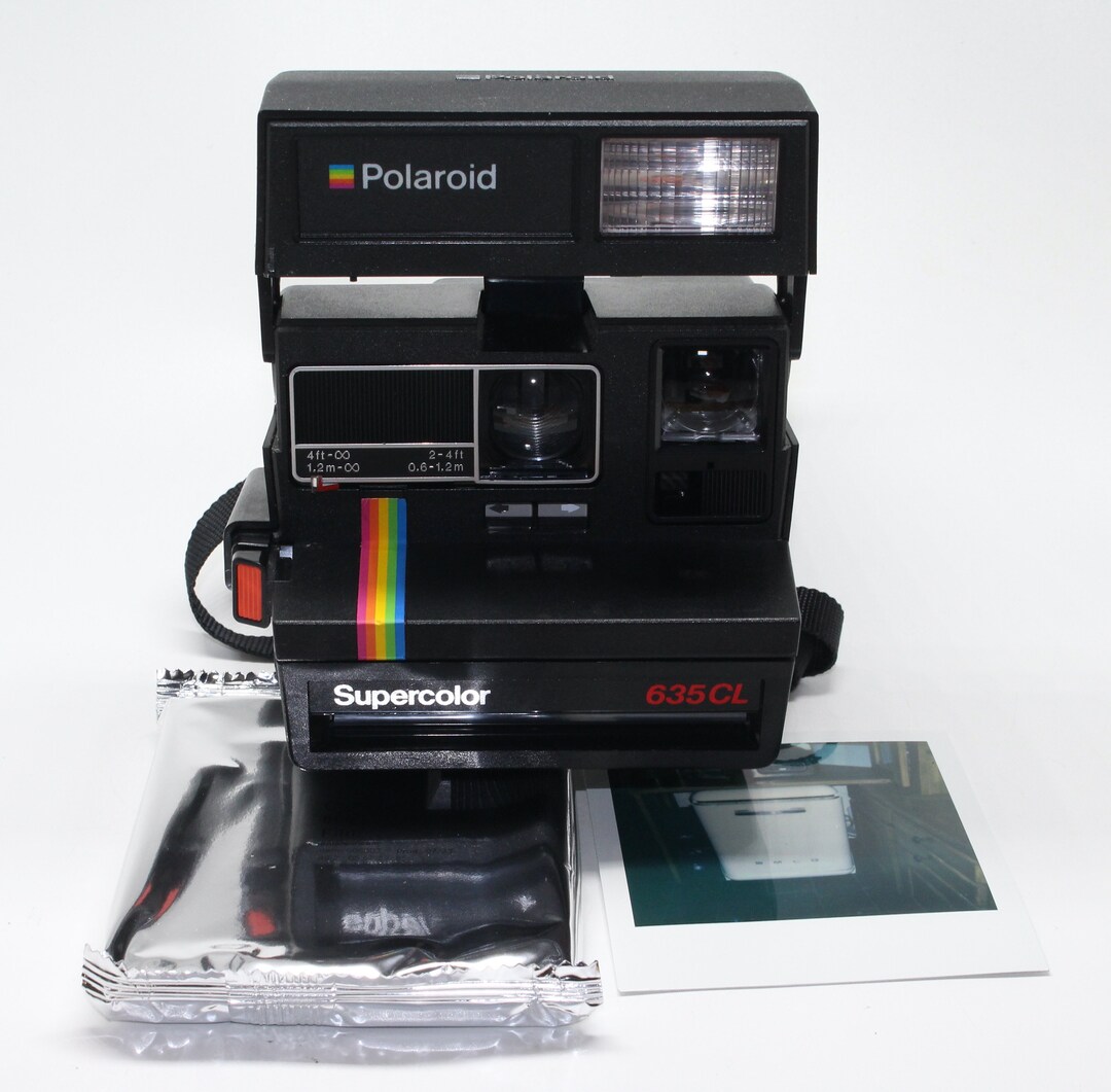 Polaroid Supercolor 635CL Instant Camera With Brand-new Polaroid 600 ...