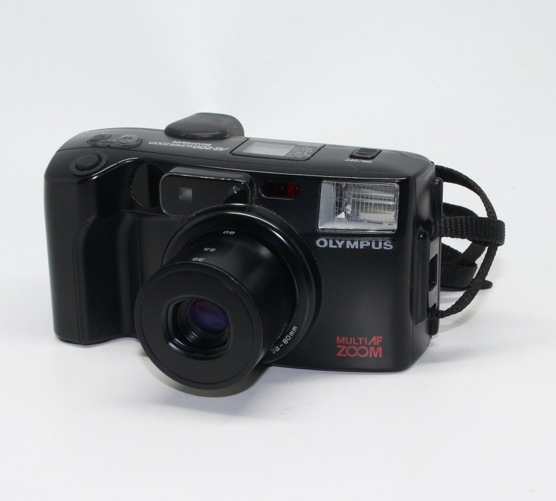 Olympus AZ-200 Superzoom Quartz Date 35mm Compact Camera With Remote ...