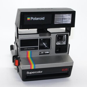 Polaroid Supercolor 635 Instant Camera With Pack of New Polaroid 600 ...