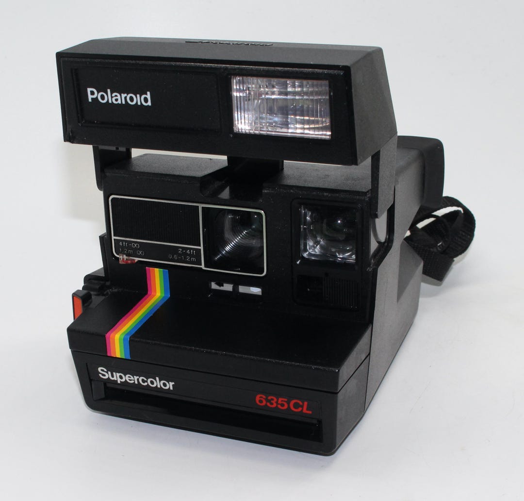 Polaroid Supercolor 635 CL Instant Camera With New 600 Film - Etsy