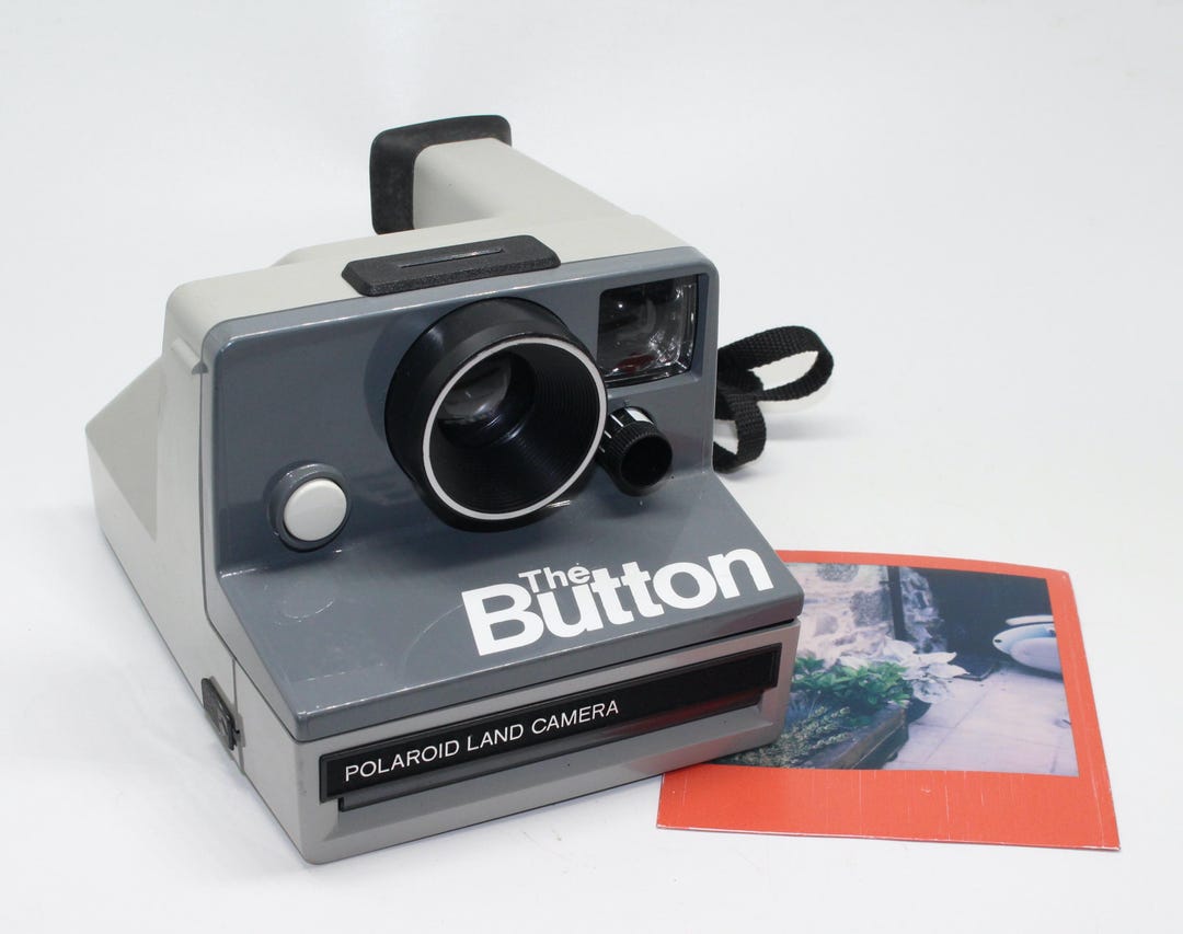 Polaroid the Button Instant Land Camera - Uses SX-70 Film - Tested and ...