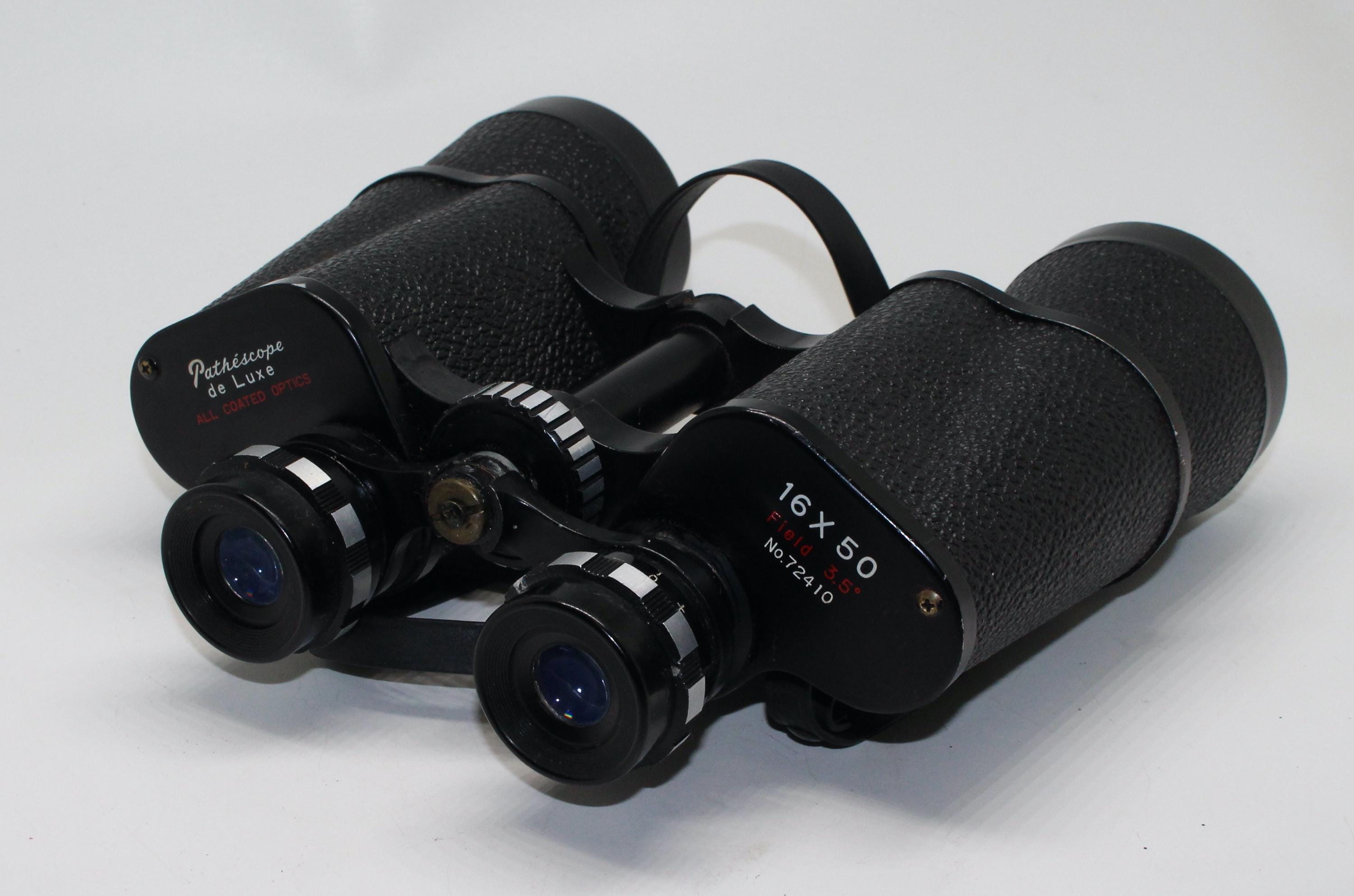 Vintage Pathescope De Luxe Binoculars: 16x50 All Coated Optics ...