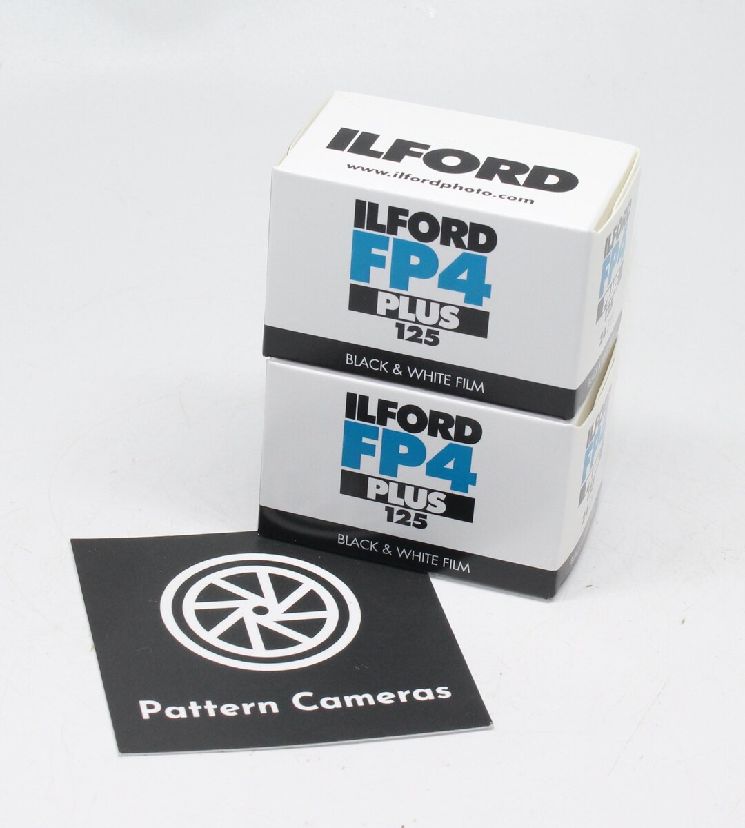 Two Rolls of ILFORD FP4 PLUS 35mm Black and White Roll Film ISO 125 24 Exposures - Brand-new ...