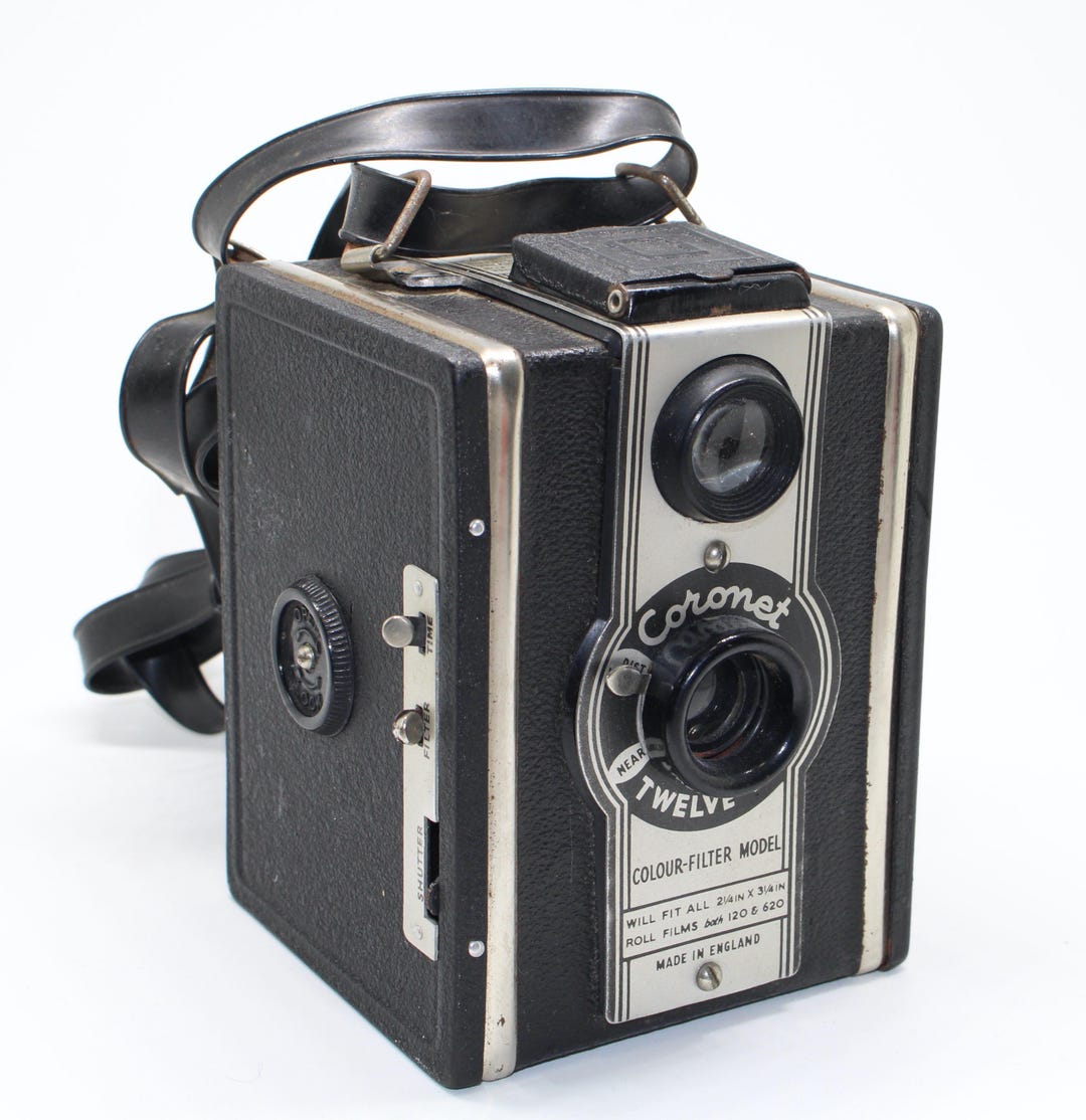 Coronet Twelve-20 Colour-filter 120 Film Pseudo TLR Box Camera – Made ...