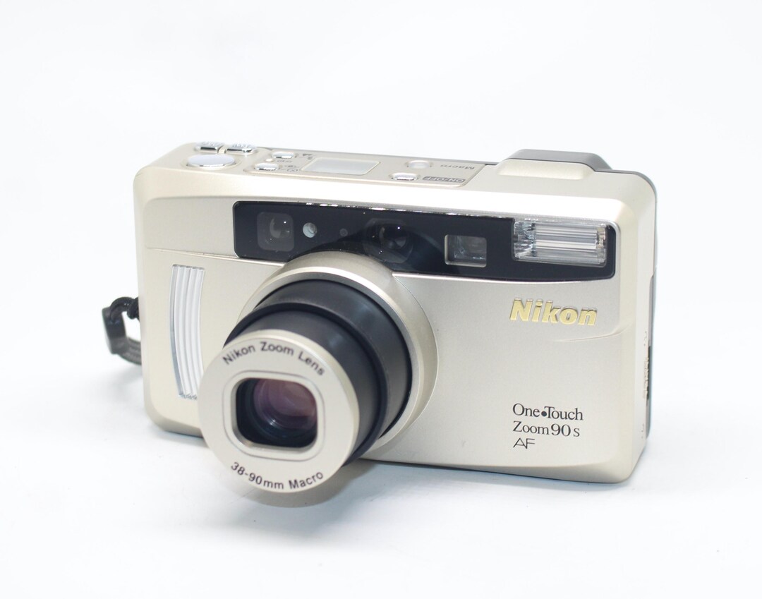 Nikon One Touch Zoom 90s: 35mm Film Camera With Case - Tested - Etsy