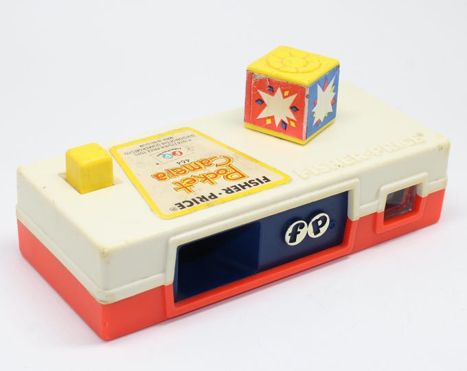 Vintage and Retro Fisher-price Plastic Toy Pocket Camera 464 - C.1974 ...
