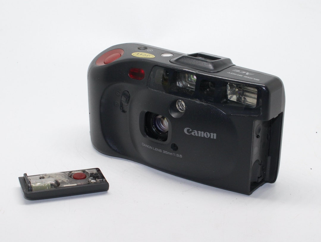 Canon Sure Shot Ace prima Shot / Autoboy Prisma 35mm Film Camera With ...