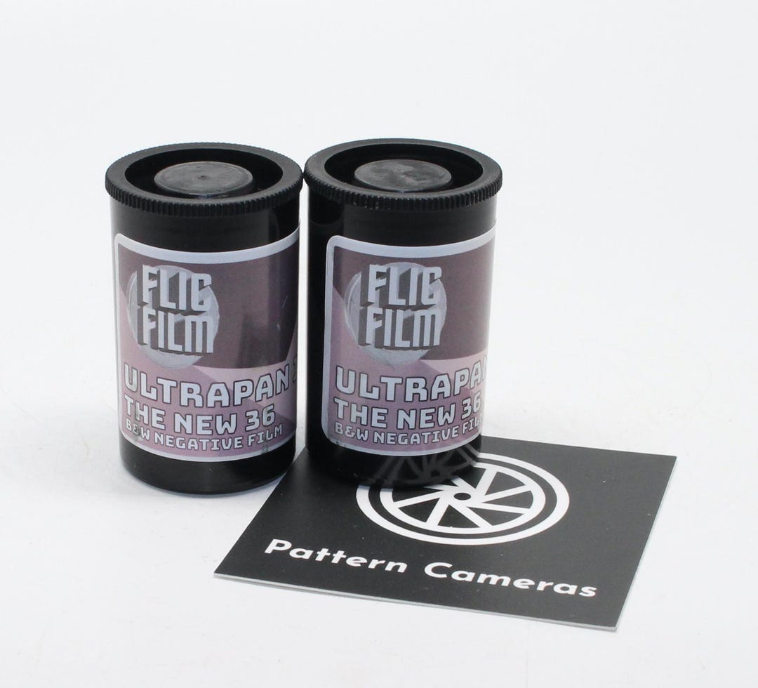 Flic Ultrapan 18 400 ASA 36 Half-frame Demi Format Black & White 35mm ...