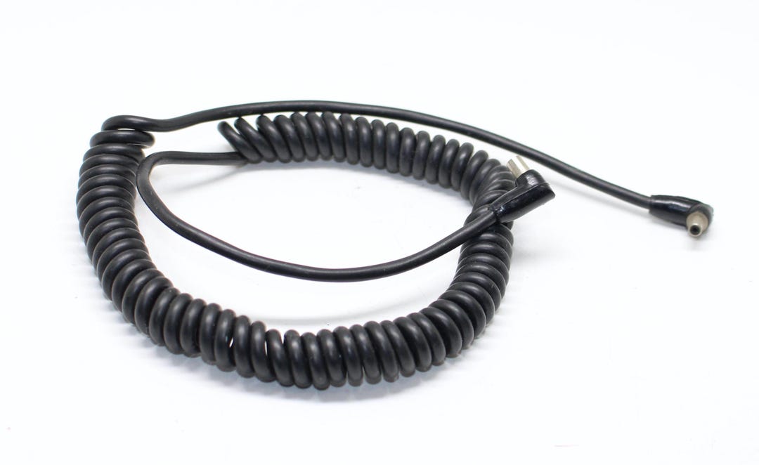 Vintage Camera Flash PC Sync Extension Cable: 50cm Coiled Lead - Etsy