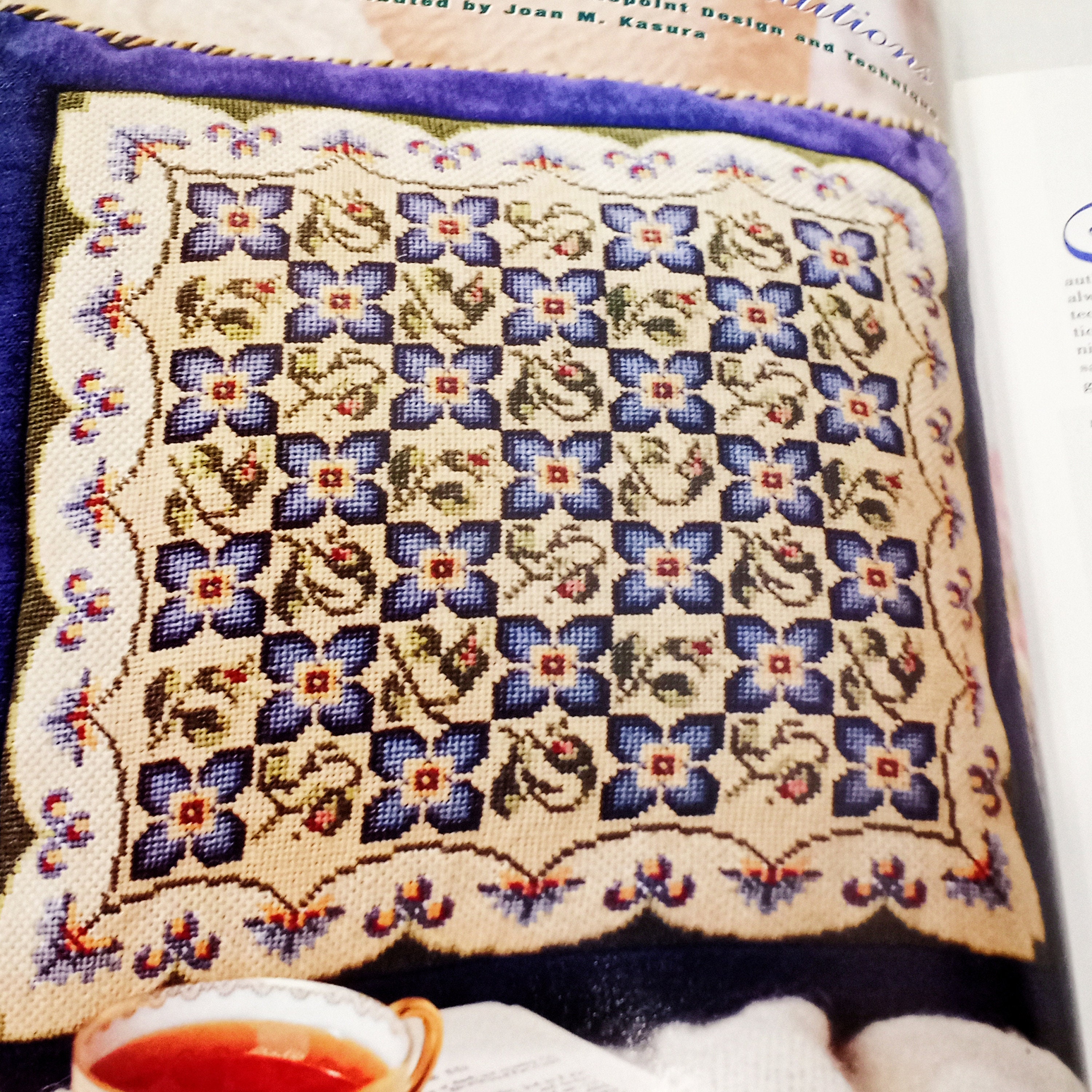 The Stitchery Magazine Cross Stitch Patterns March 1998 Amish - Etsy