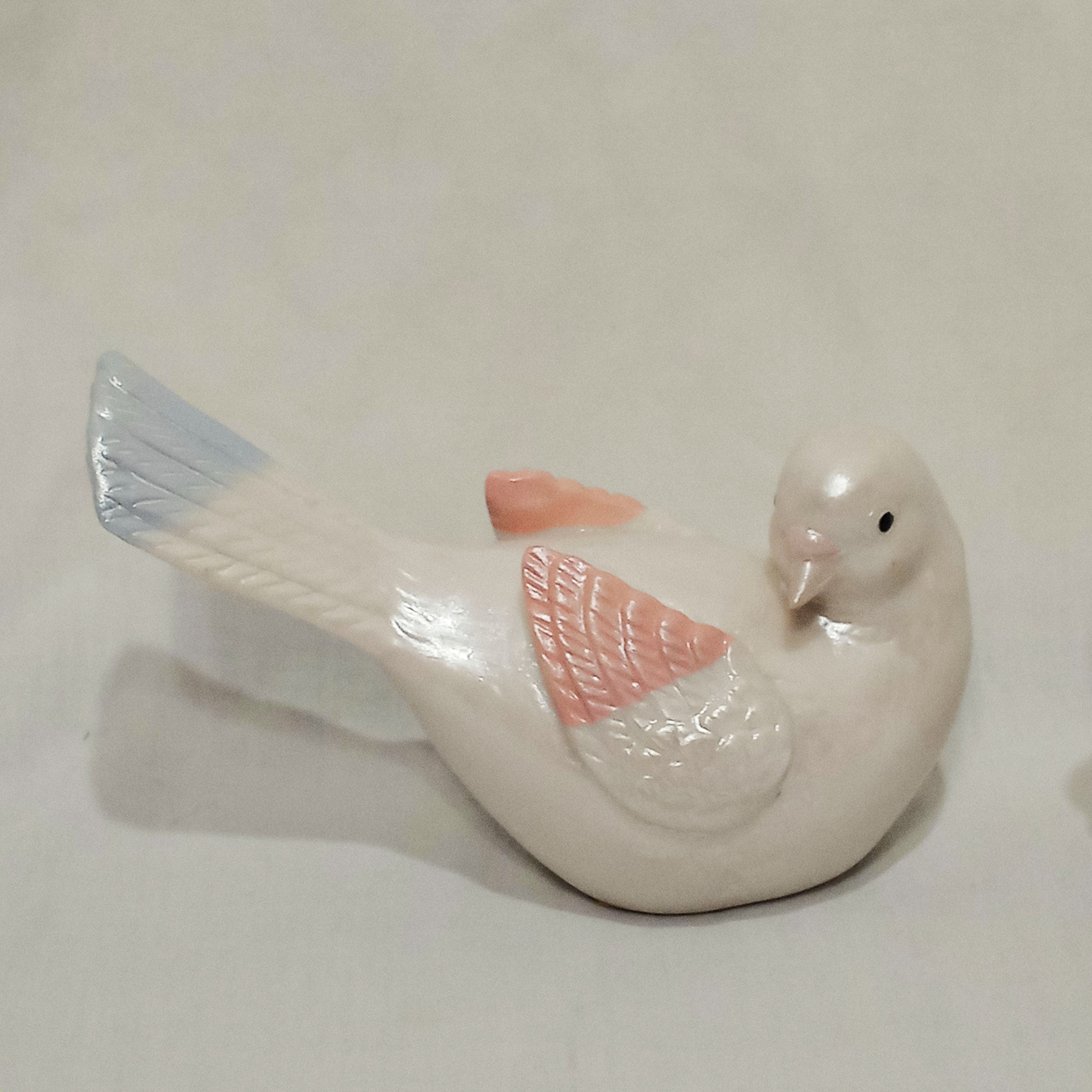 Pair Doves Birds Figurine 3 Porcelain Designspirations - Etsy