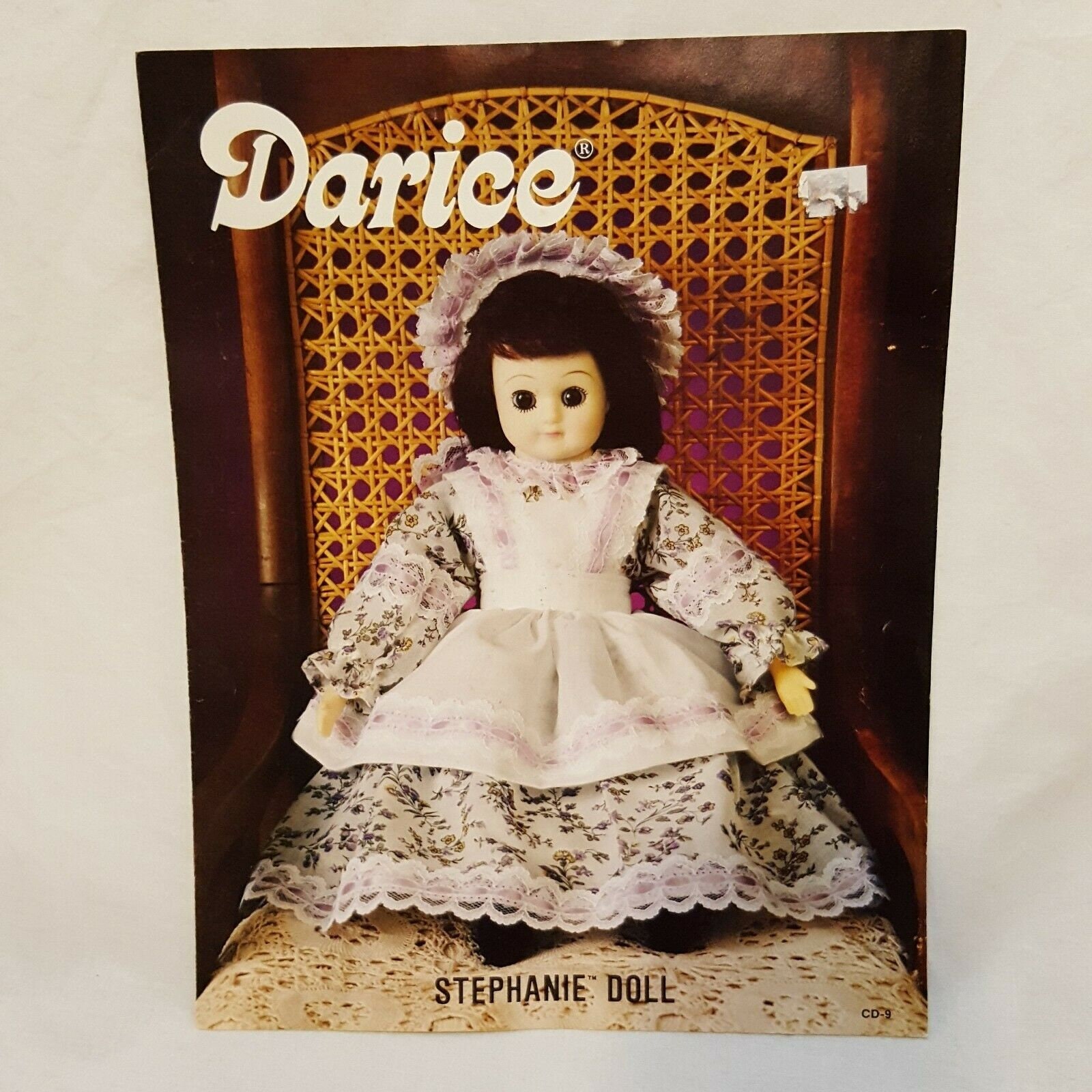Stephanie Doll Sewing Pattern Darice CD-9 Vintage 1982 - Etsy