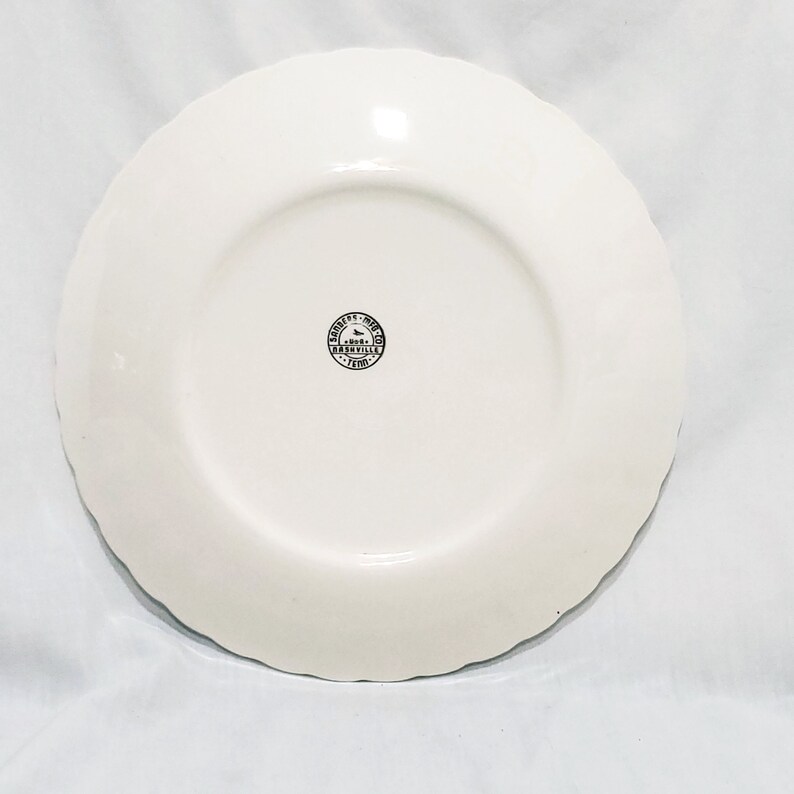 Jesus the Good Shepherd Sheep Plate Sanders MFG Nashville Tenn USA 10 ...