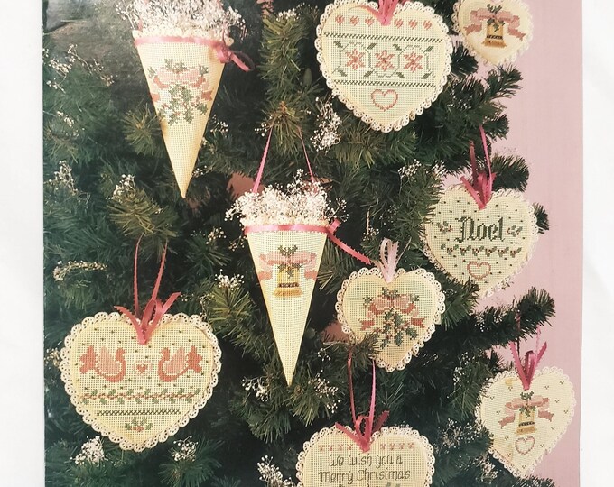 Victorian Christmas Perforated Paper Ornaments Cross Stitch Pattern ...